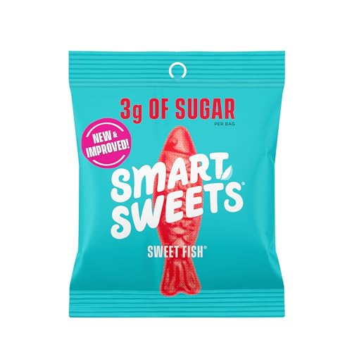 SmartSweets Sweet Fish, Candy With Low Sugar 3g, Low Calorie 90, Net ...