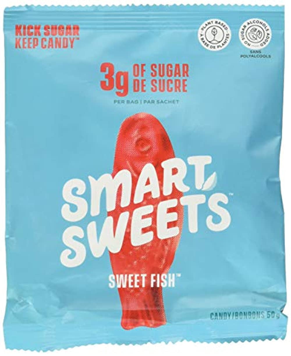 SmartSweets Variety Pack 1.8 oz bags (box of 8) Candy with Low-Sugar ...
