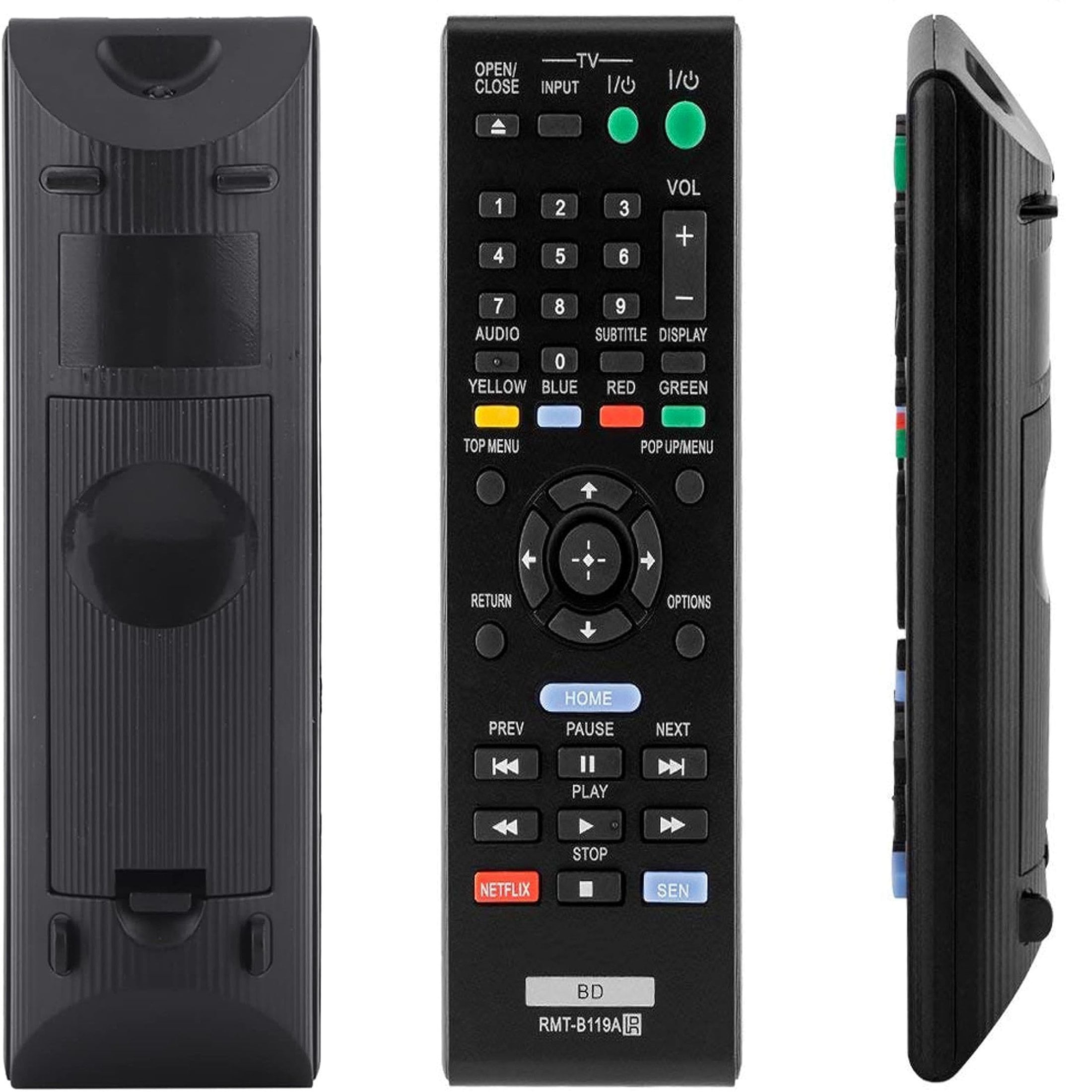 SmartSync Remote for Sony Blu-ray Players RMT-B119A Compatible Control ...