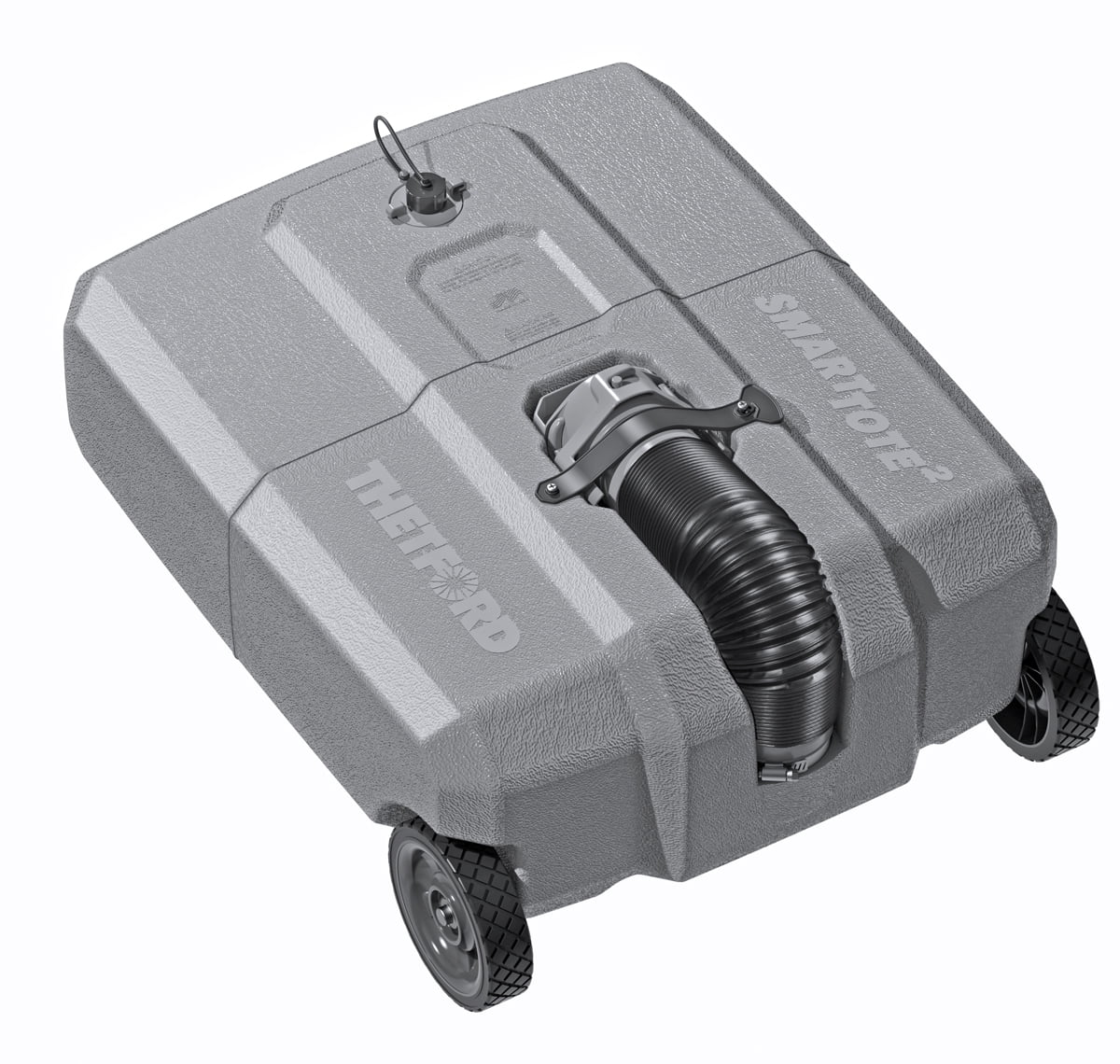 SmartTote2 Portable RV Waste Tote Tank / 2 Wheels / 18-Gallon Capacity ...