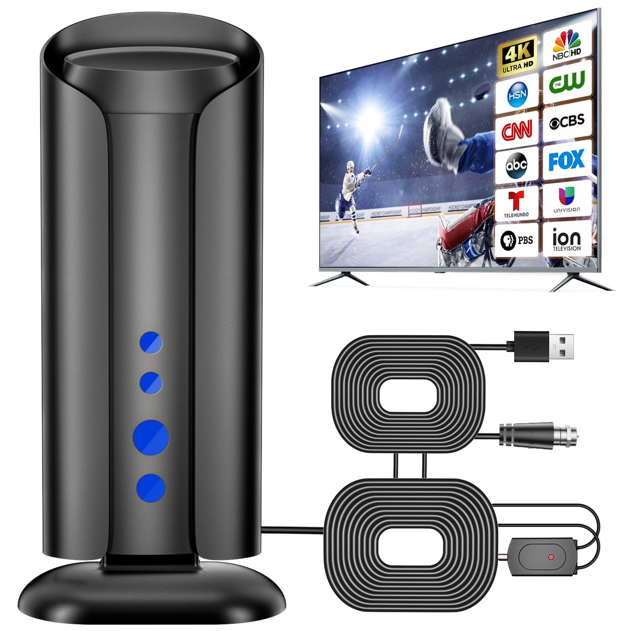 SmartView 360 Antenna: 4K Picture Quality with Weather-Resistant Design ...