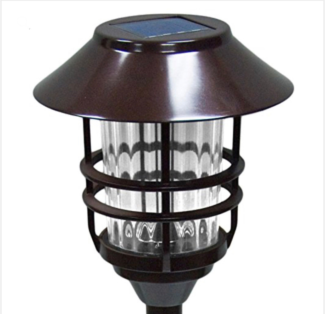 SmartYard Grill Solar LED Pathway Lights - Oil-rubbed Bronze 8 Pack ...