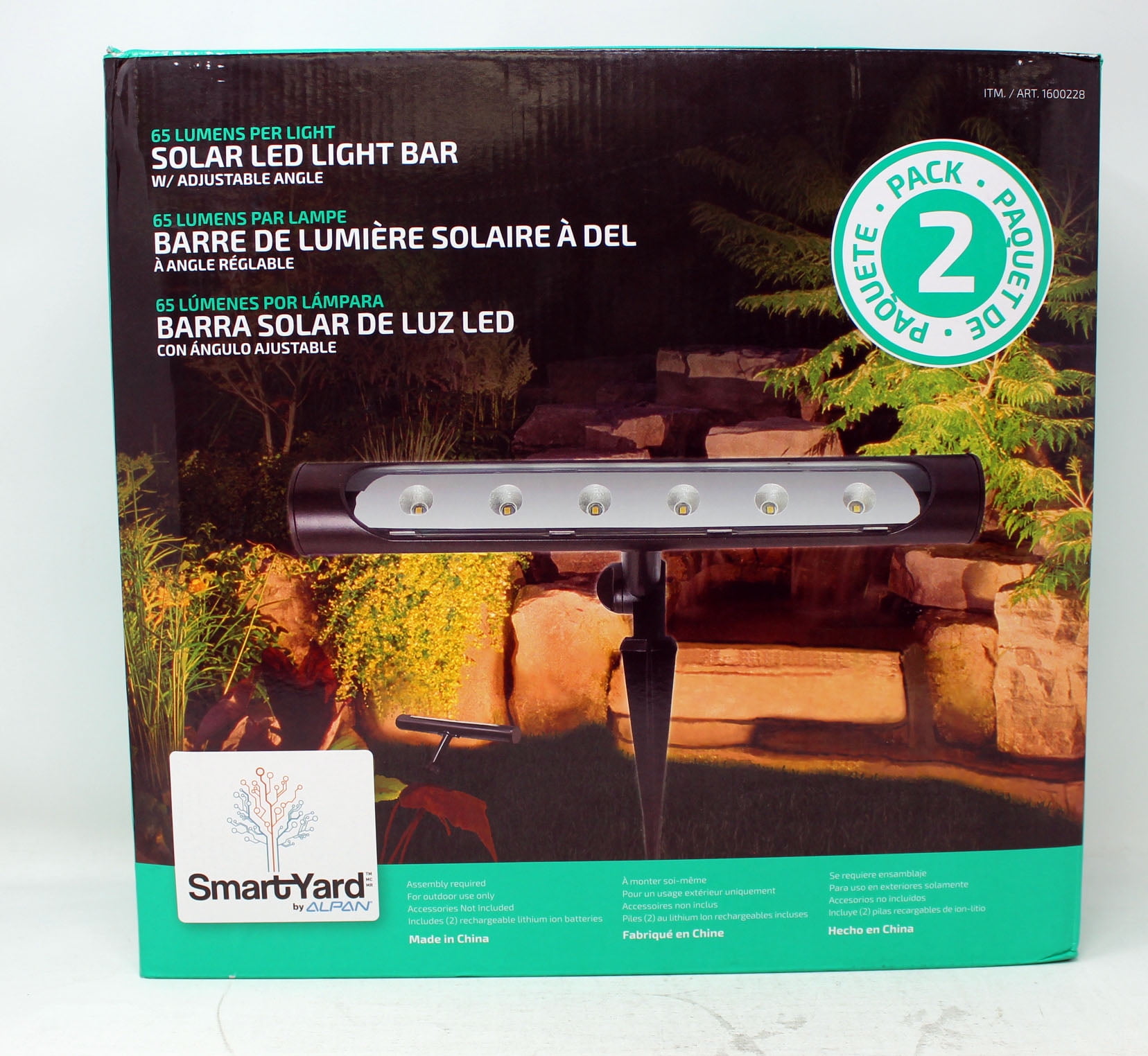 SmartYard by Alpan Solar Led Lighting Bar with Adjustable Angle ...