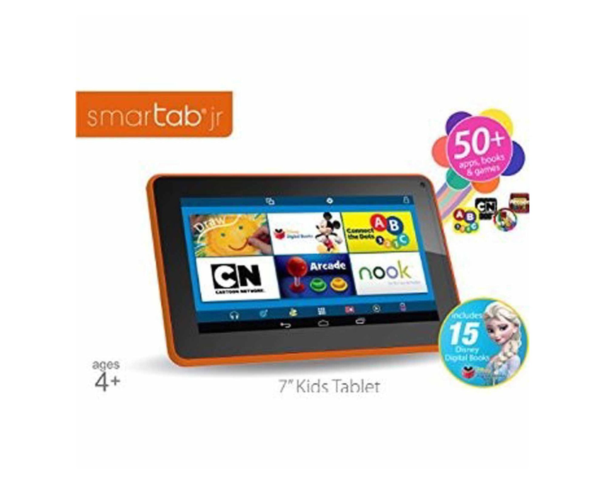 Smartab STJR76OR 7'' Kids Tablet With Disney Apps, Games & Books ...