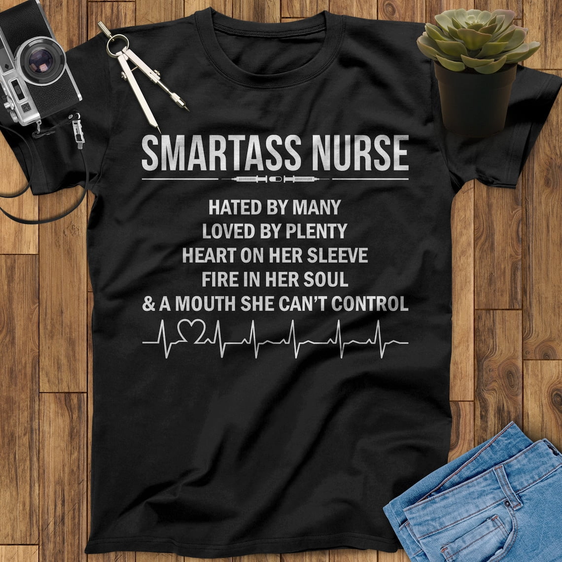 Smartass Nurse Shirt Nurse Gift For Nurses Nursing Shirt Nurse ...
