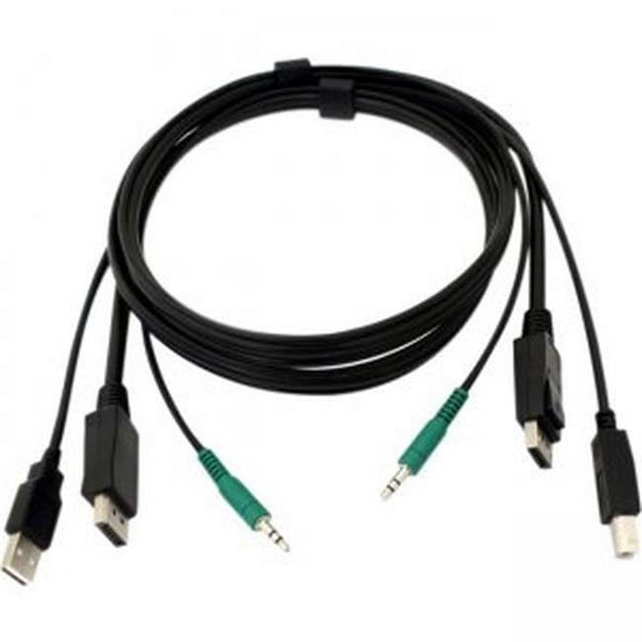 Smartavi CCDPMMKVM06 6 ft. KVM USB DisplayPort Cable - Walmart.com