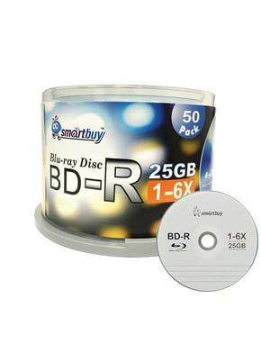 Blank BD-R Discs in Blank Media - Walmart.com