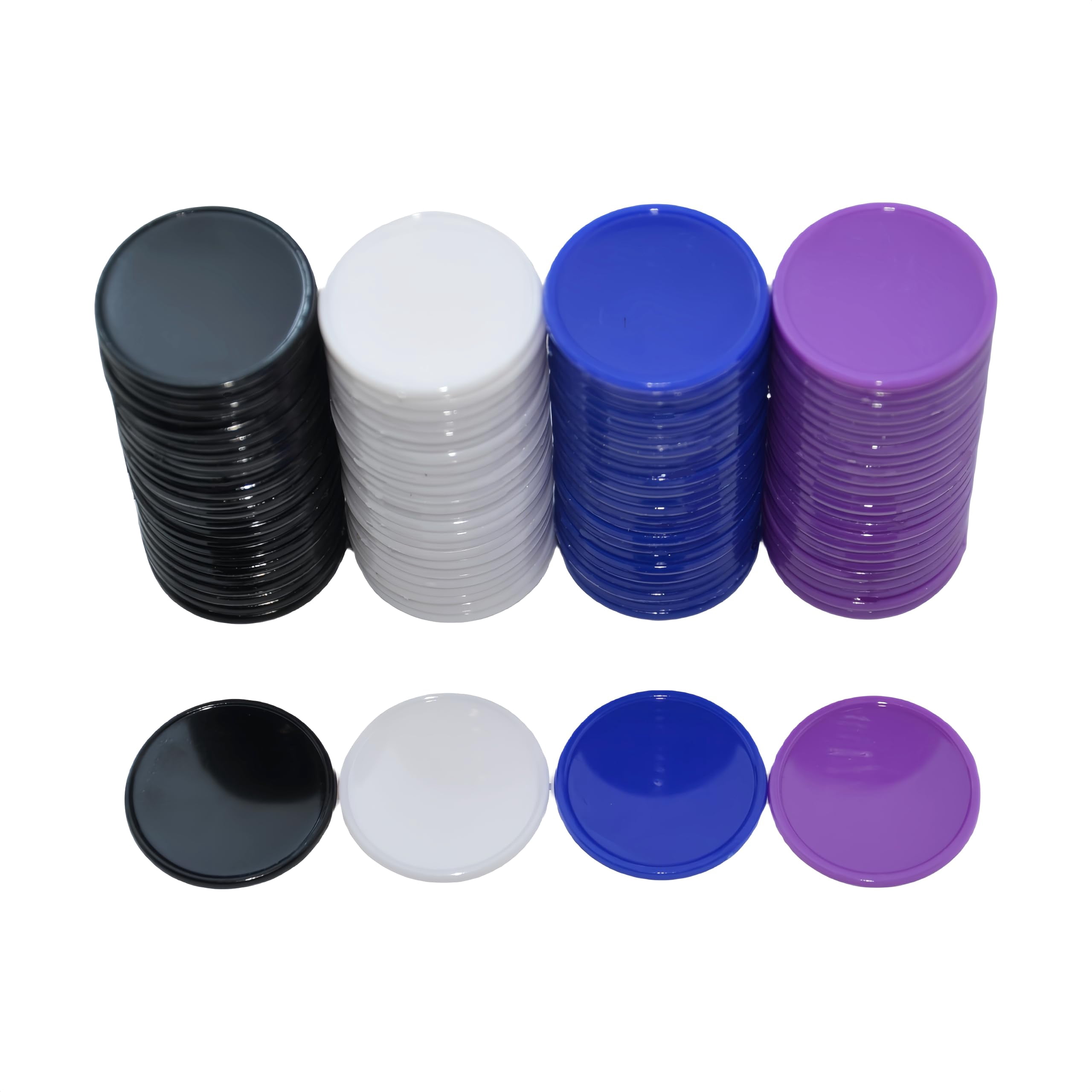 Smartdealspro Set of 100 TSF6 1 Inch Opaque Plastic Learning Counters ...