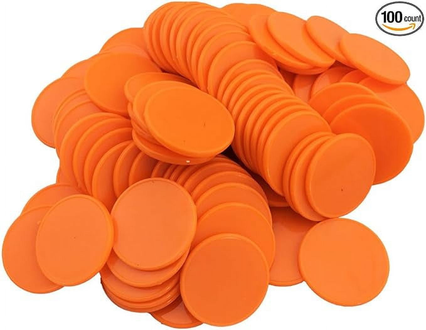 Smartdealspro Set of 100 1 Inch Opaque Plastic Learning Counters Mini ...