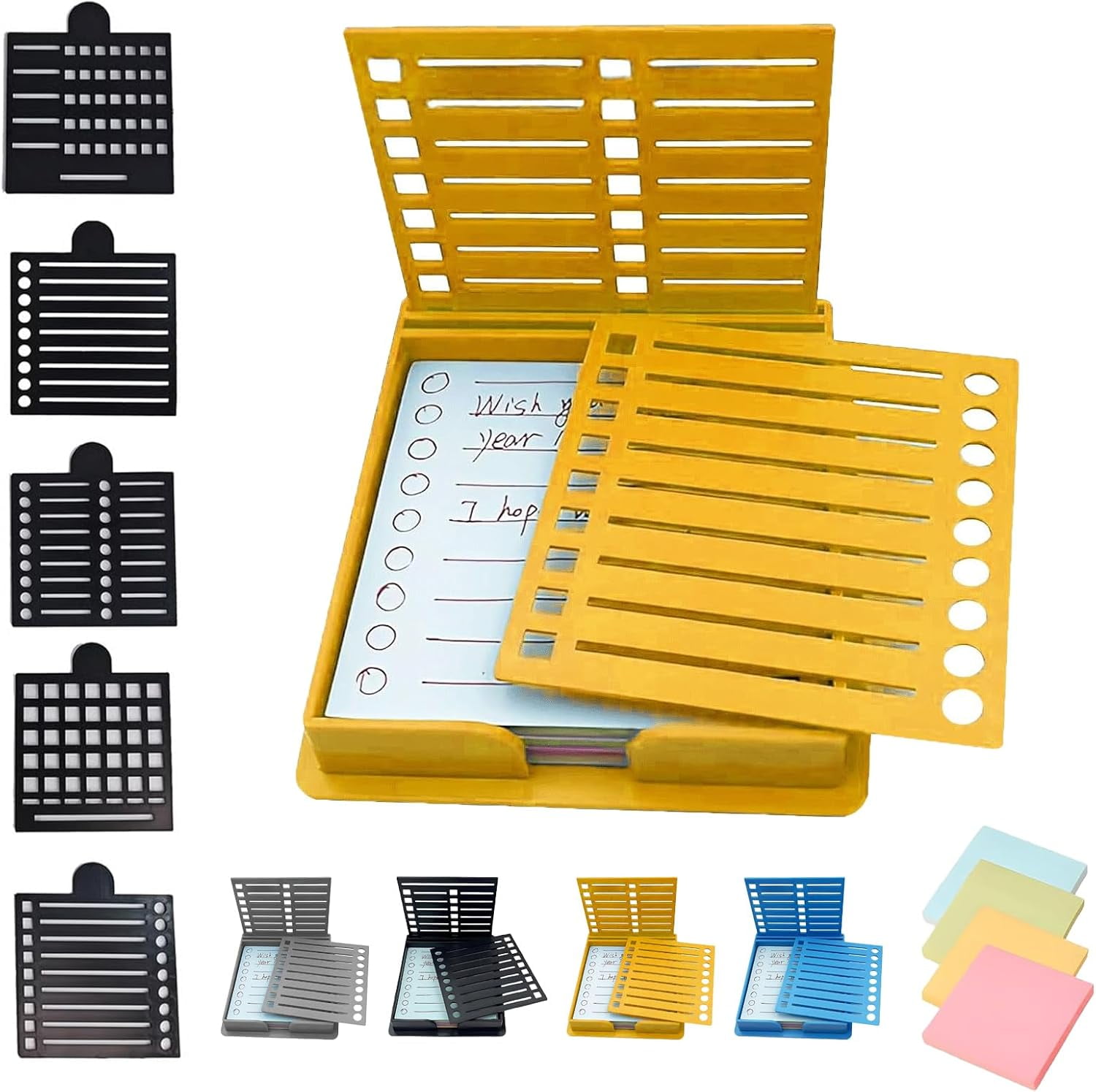 Smarter Sticky Note Kit - 5 Versatile Templates, Ultimate Sticky Note ...