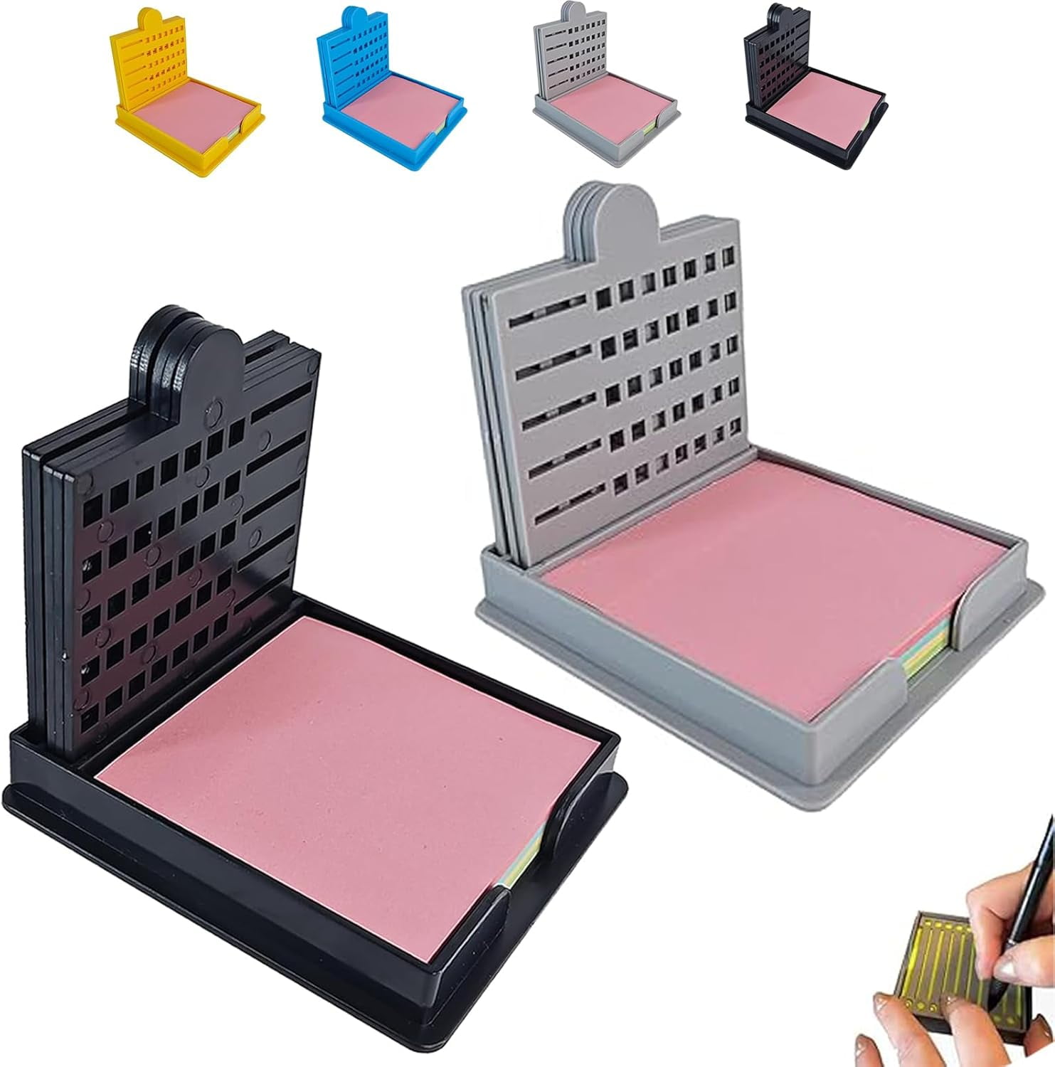 Smarter Sticky Note Kit, Sticky Note Holder + 5 Versatile Templates ...