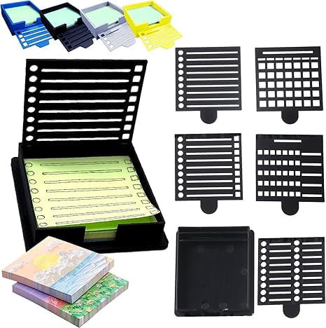 Smarter Sticky Note Kit, Ultimate Sticky Note Holder + 5 Versatile ...