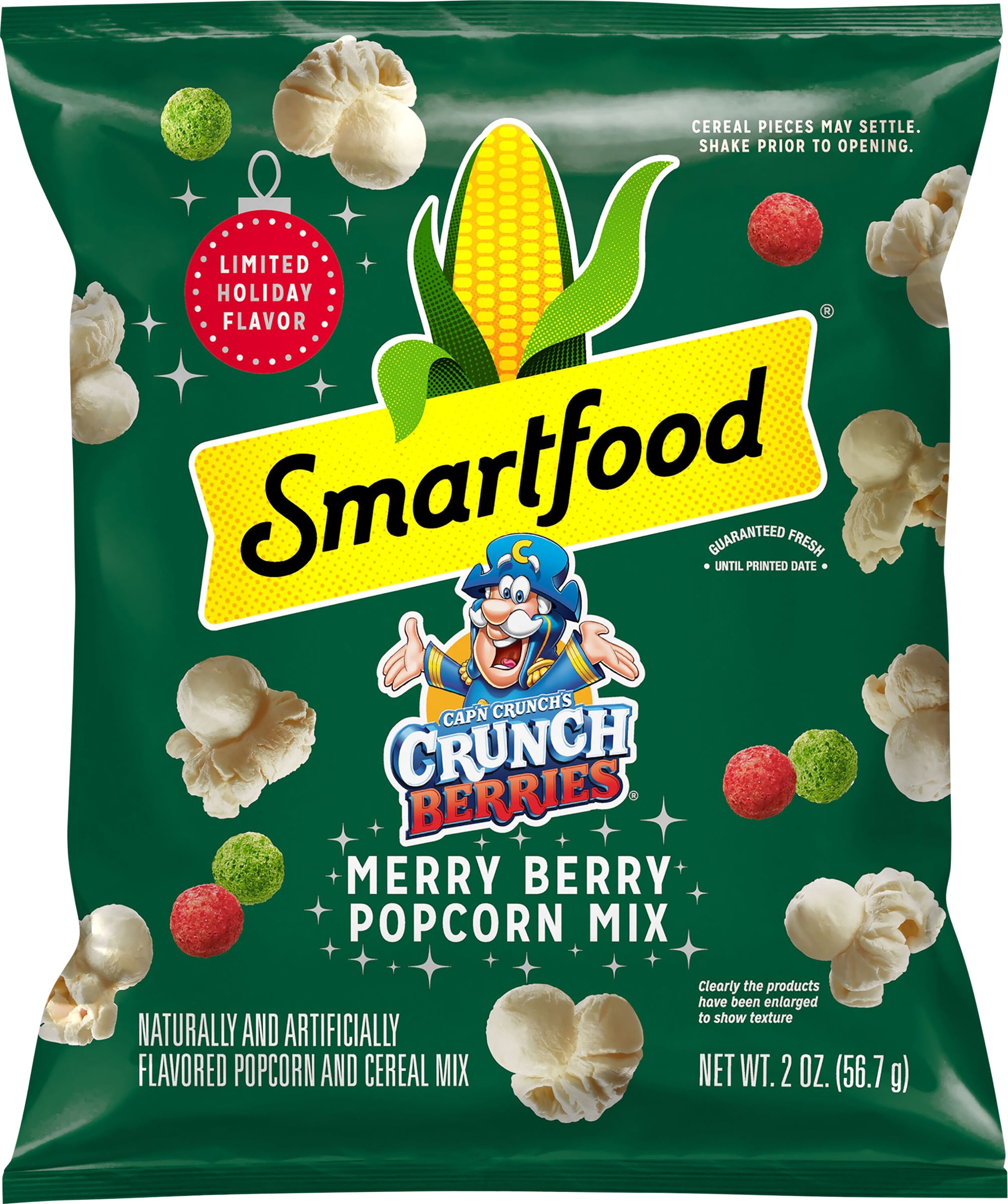 Smartfood Popcorn Cap'n Crunch Merry Berries 2 Ounce - Walmart.com