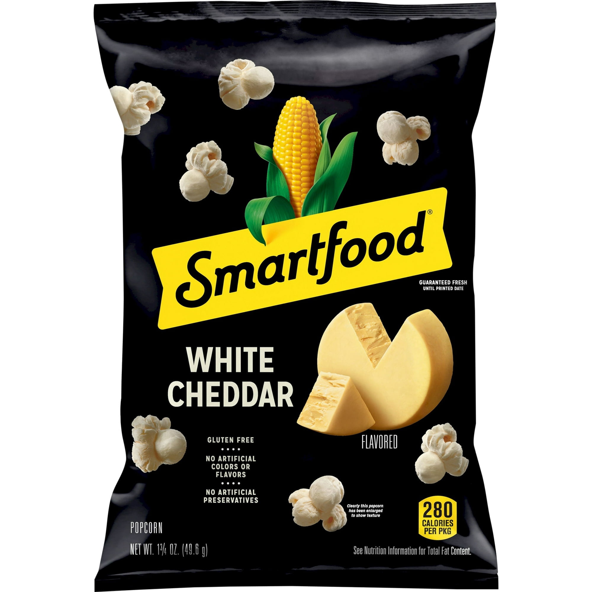 Smartfood Popcorn White Cheddar Flavored 1 3/4 Oz - Walmart.com