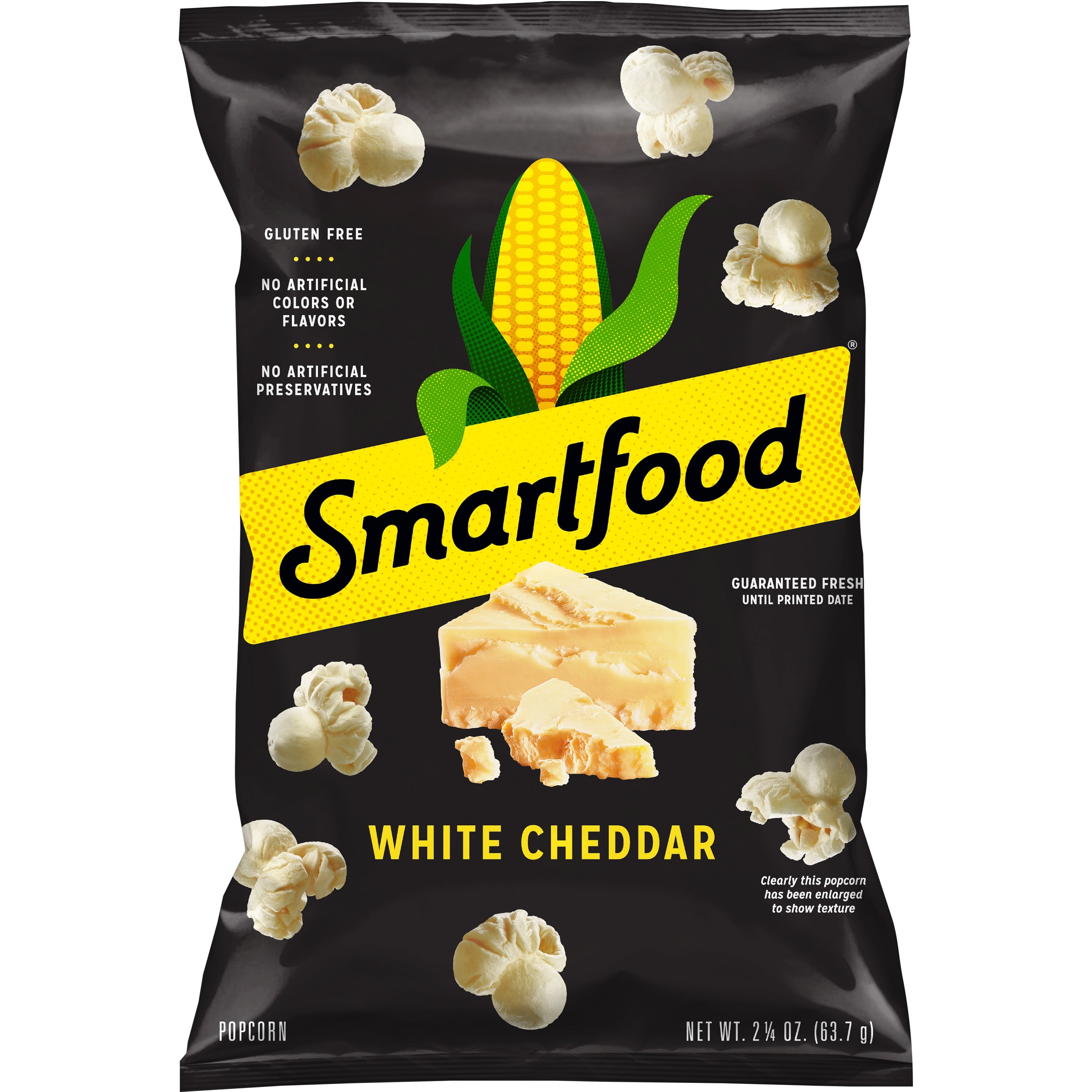 Smartfood White Cheddar Cheese Popcorn, Ready to Eat, 2.25 oz ...