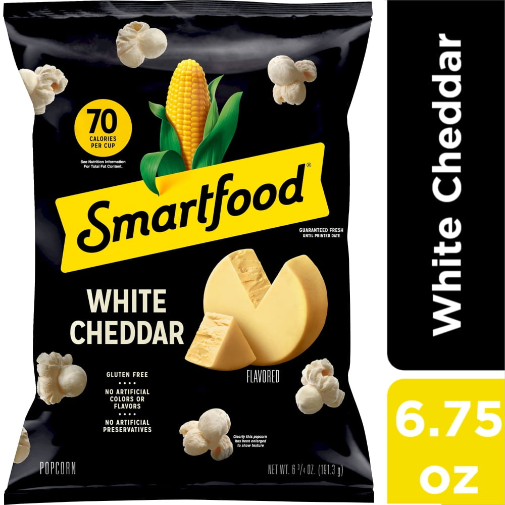 Smartfood White Cheddar Popcorn, 6.75 oz (Package May Vary) - Walmart.com