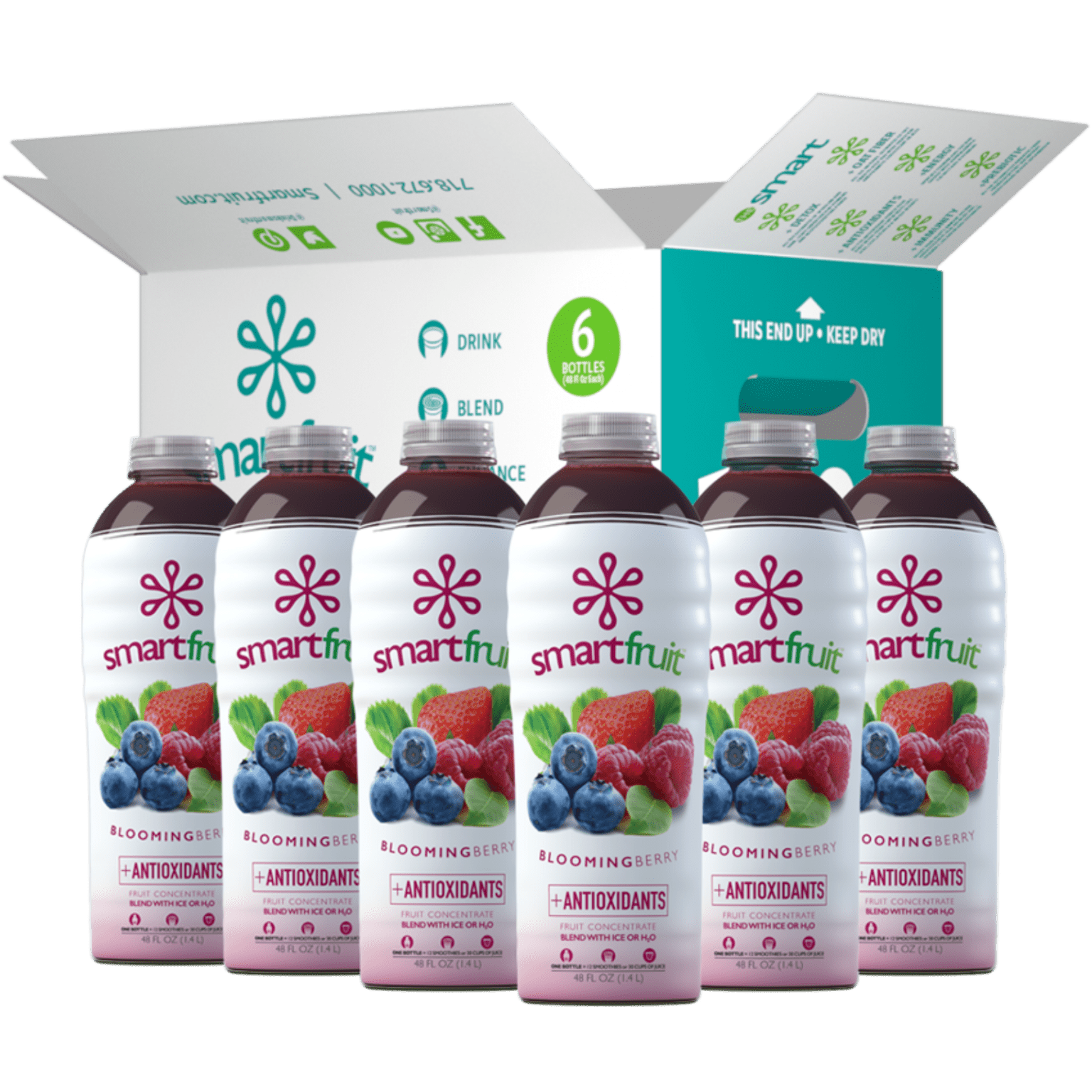 Smartfruit Blooming Berry Case of 6 - Walmart.com