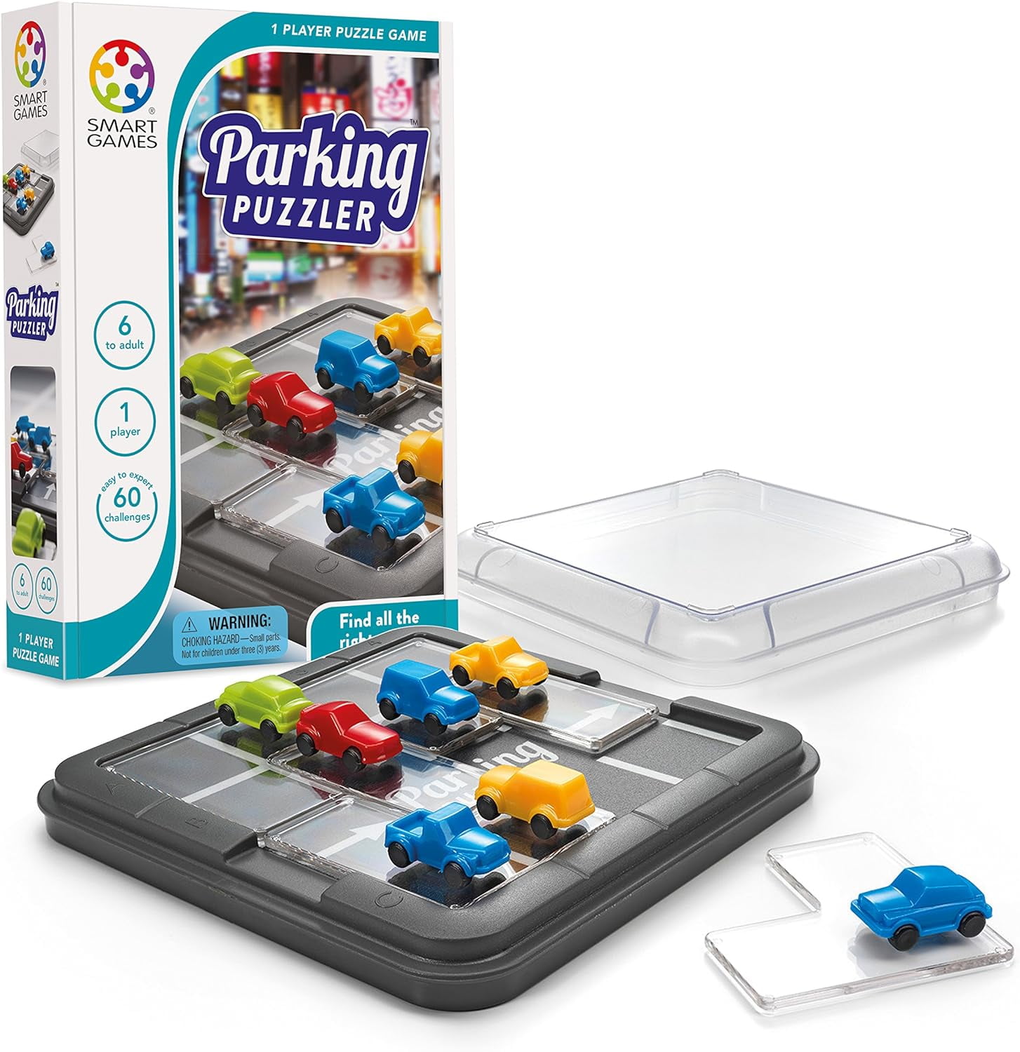 Smartgames Parking Puzzler Skill-Building Travel Game For Ages 7 ...