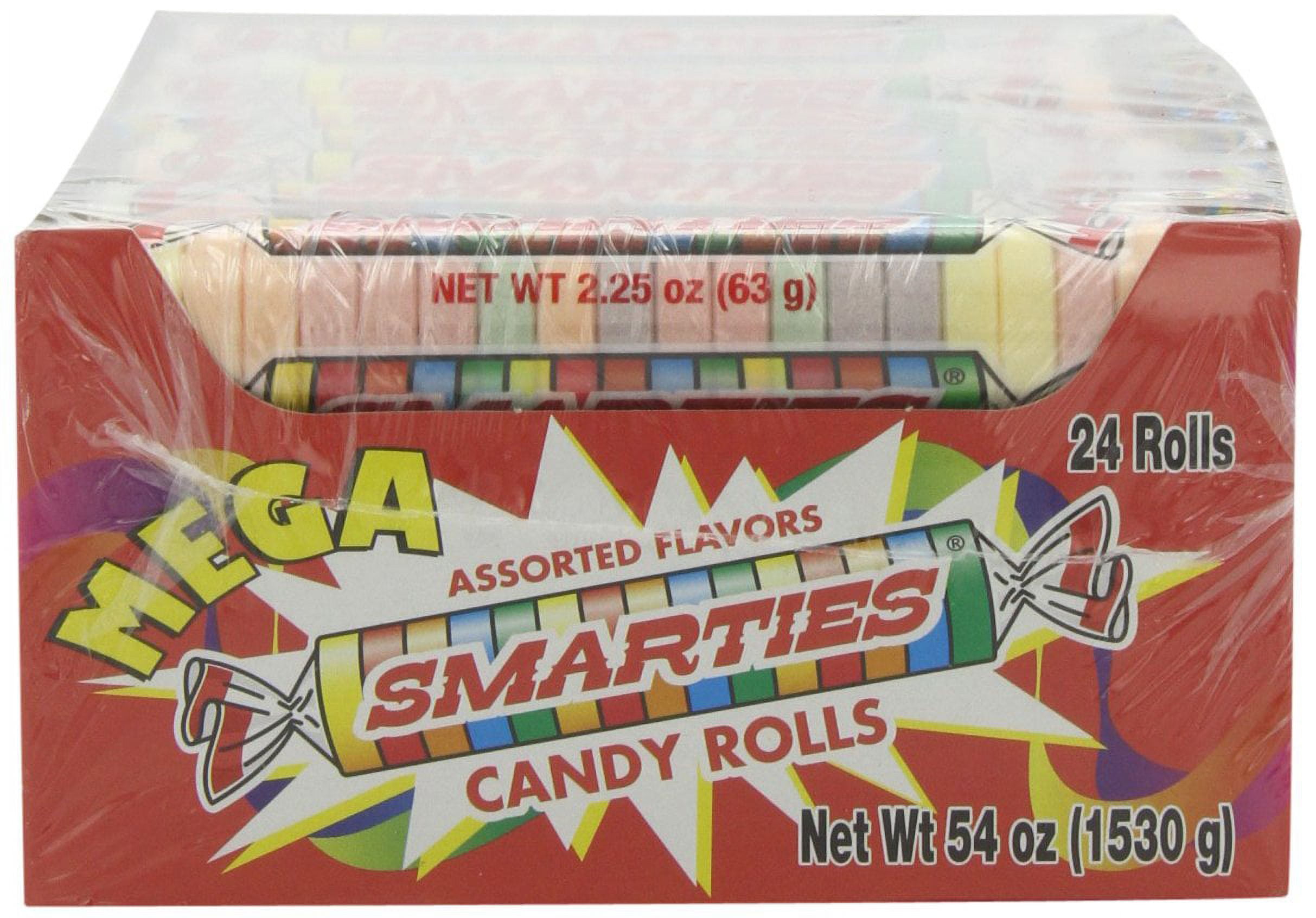 Smarties Candy Bulk Rolls Gluten Free & Mega Assorted Flavor Treats ...