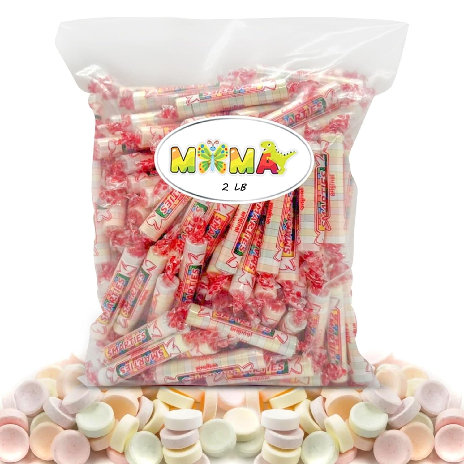 Mima Mima Candy, Original Flavor, Crunchy Bites, Bulk Parade Candy, 2 ...