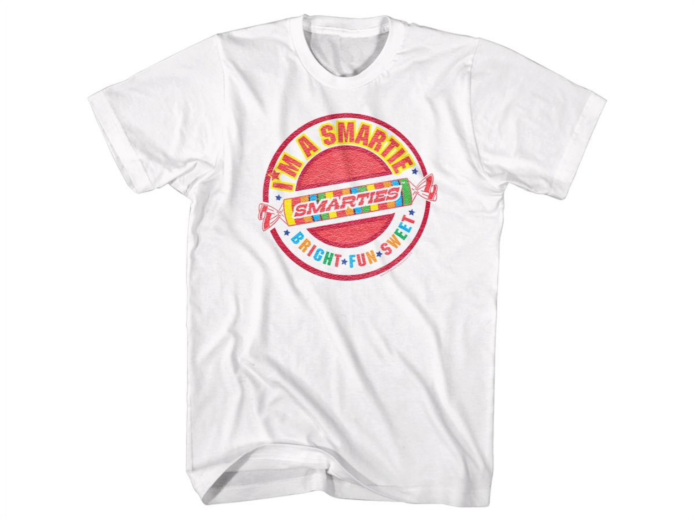 Smarties Candy I'm A Smartie Bright Fun Sweet Adult Short Sleeve T ...