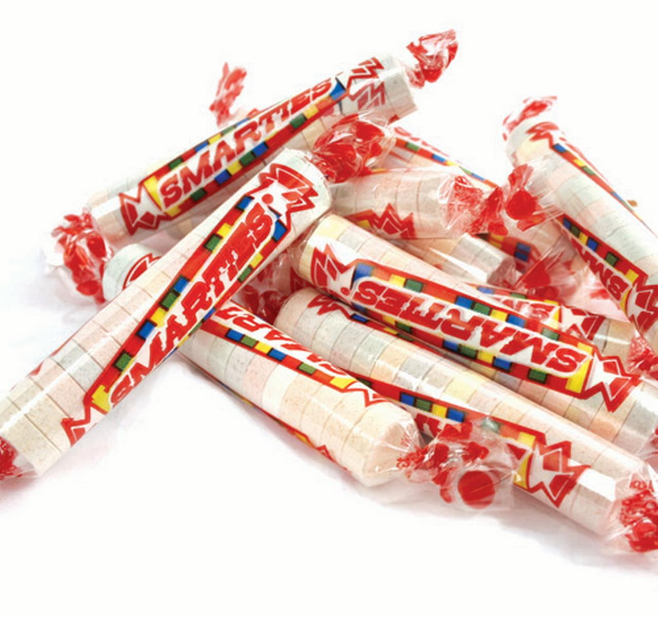 Smarties Candy Rolls 2 pounds smarty candy bulk wrapped candy - Walmart.com