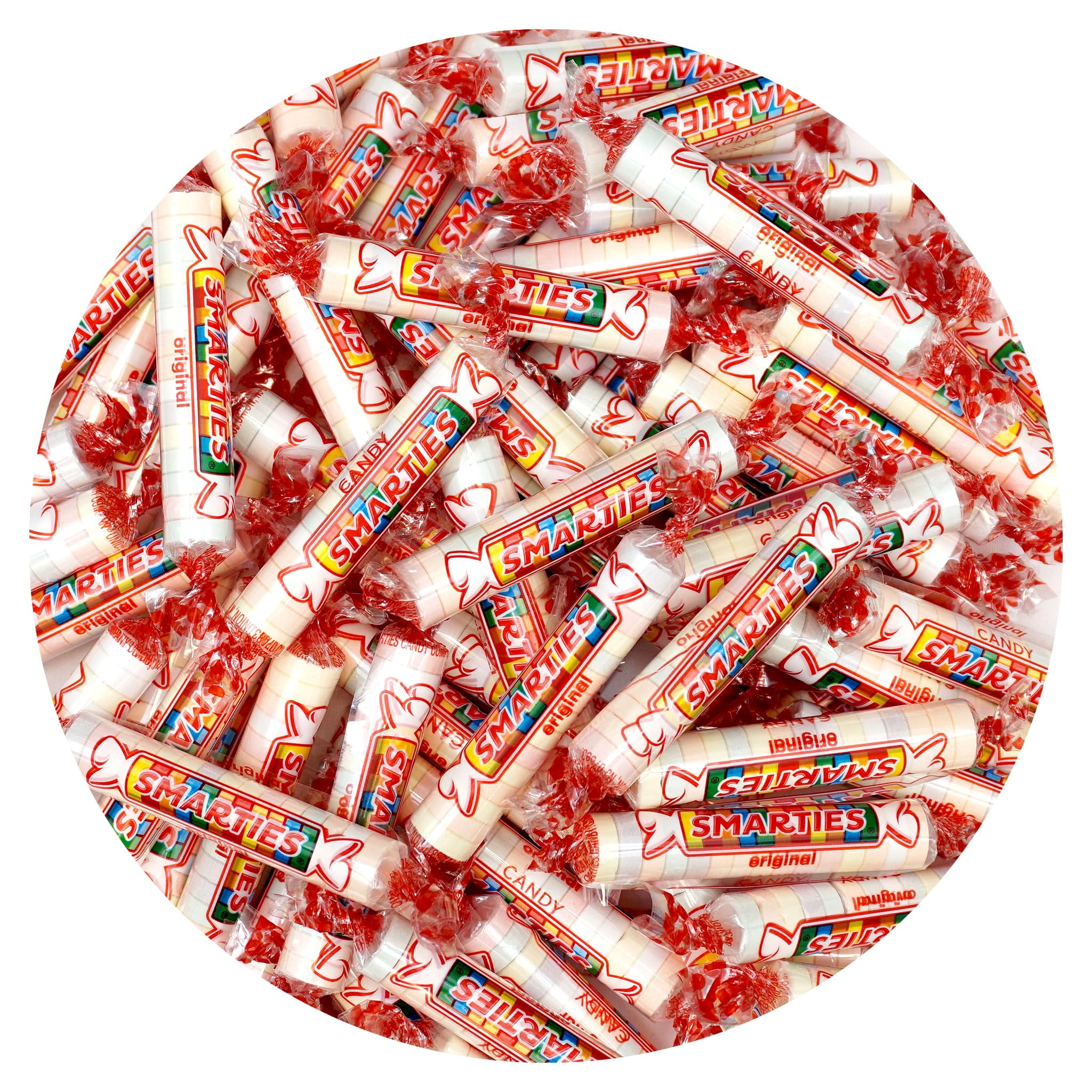 Smarties Candy Rolls, 5 Pound Bulk Bag (Approx. 300 pieces ...