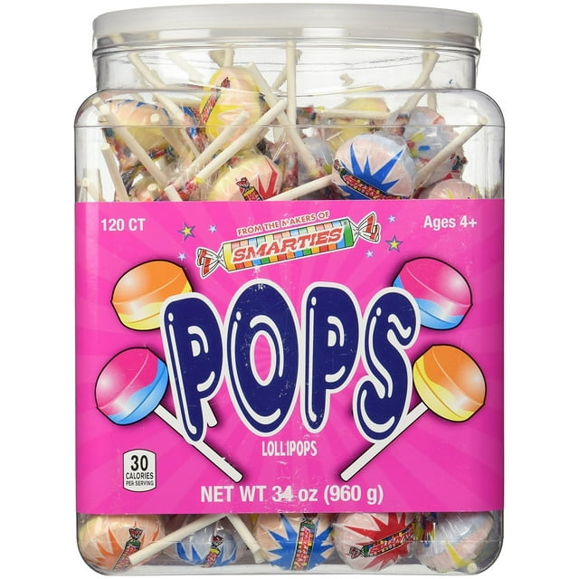 Smarties Double Lollies | Gluten Free, Peanut ,Fat Free Assorted Fruity ...
