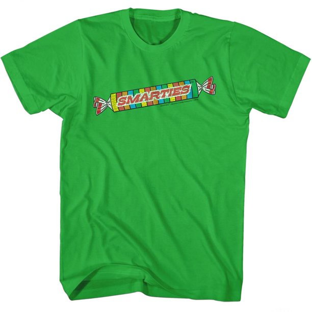 Smarties Logo Kelly Adult T-Shirt - Walmart Business Supplies