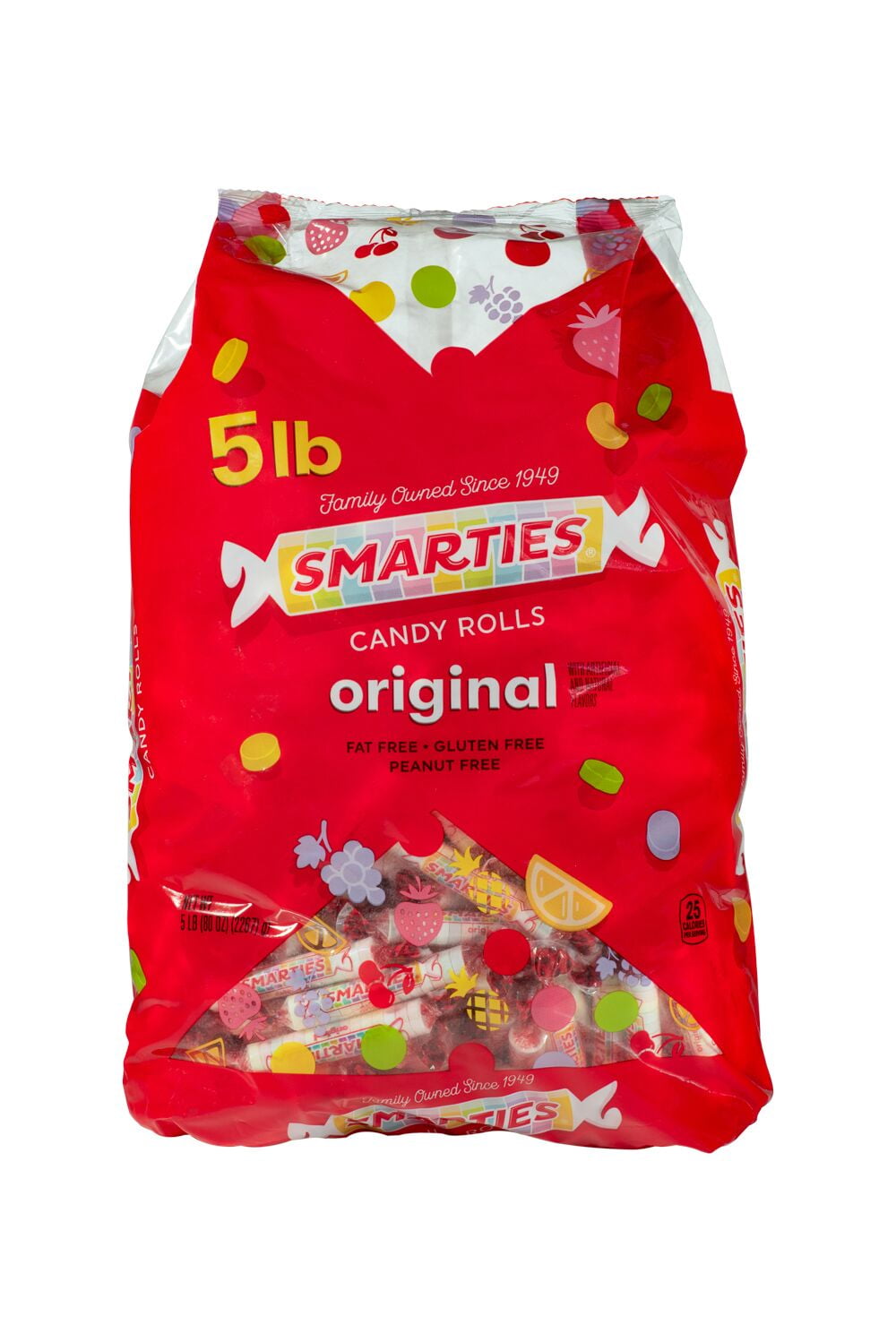 Smarties Original Candy Rolls 5Ib - Walmart.com