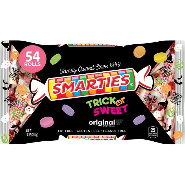 Smarties Original Candy Rolls, Regular Size, 14 oz - America's Favorite ...