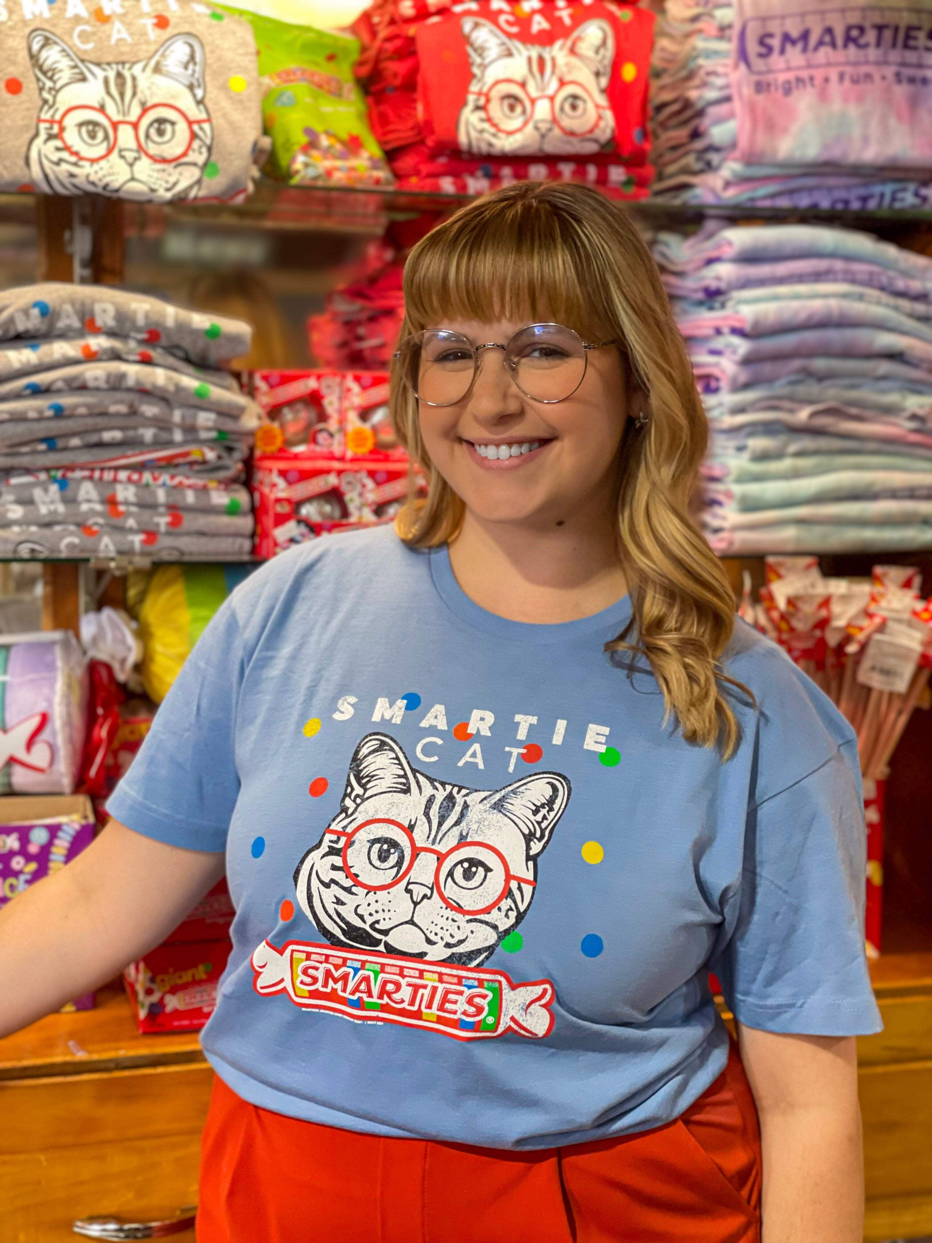 Smarties® Smartie Cat | Are you a SMARTIE CAT? Tee - Walmart.com