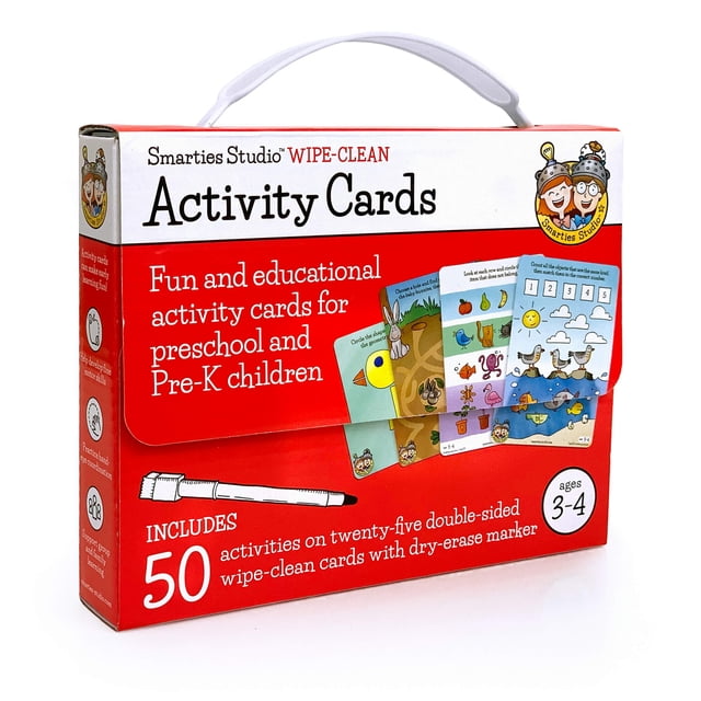 Smarties Studio Reusable Reading, Math, & Science Activity Cards ...