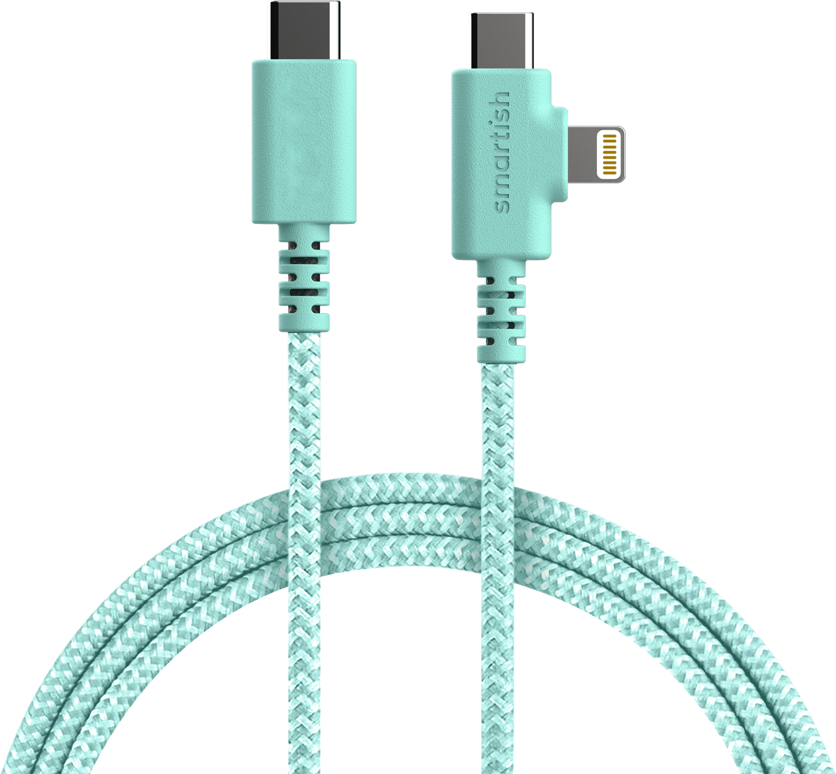 Smartish 2 in 1 USB C to USB C/Lightning Cable - Crown Joule - 6 Ft ...