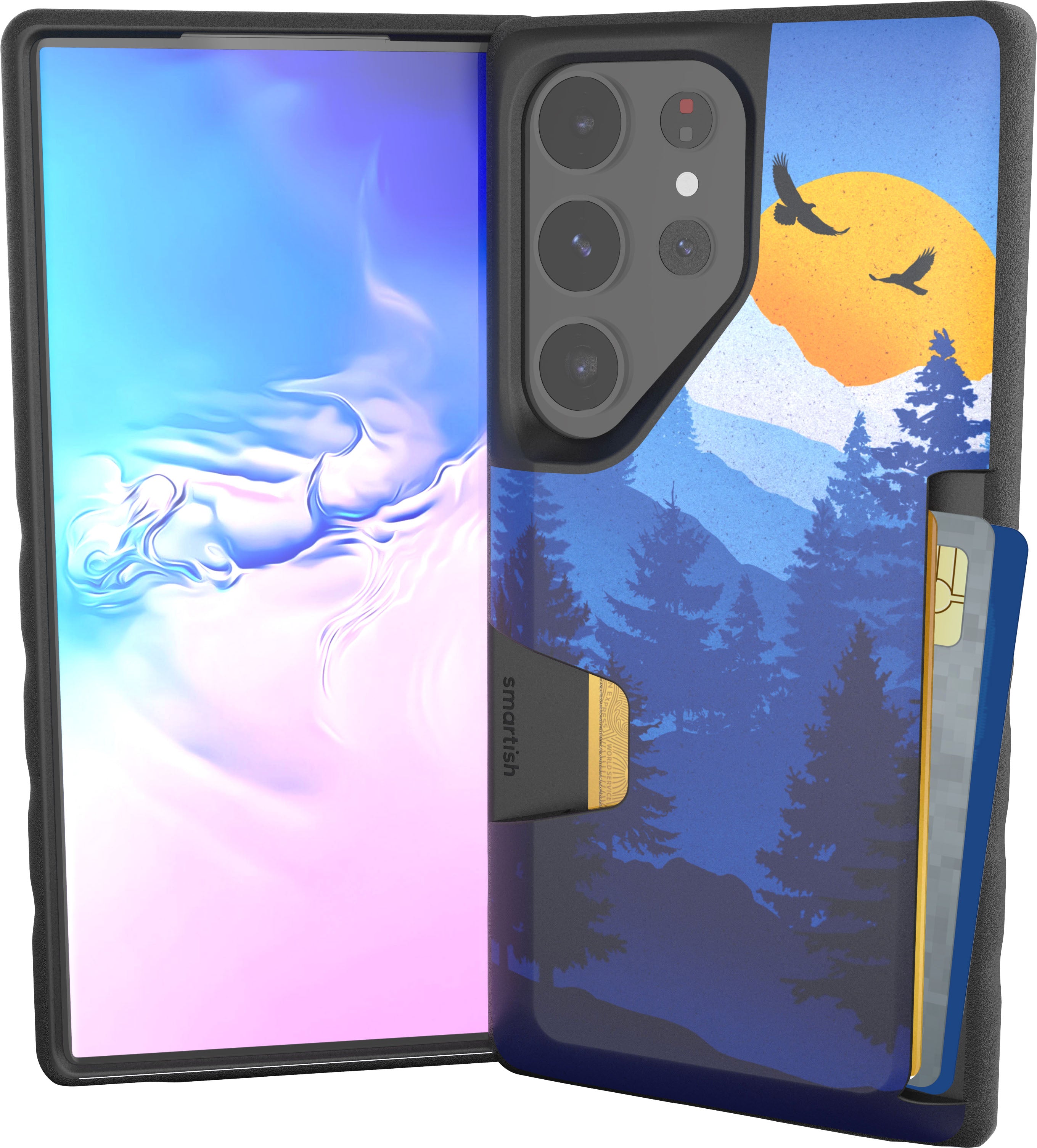 Smartish Galaxy S24 Ultra Wallet Case - Wallet Slayer Vol. 1 [Slim + Protective] Credit Card ...