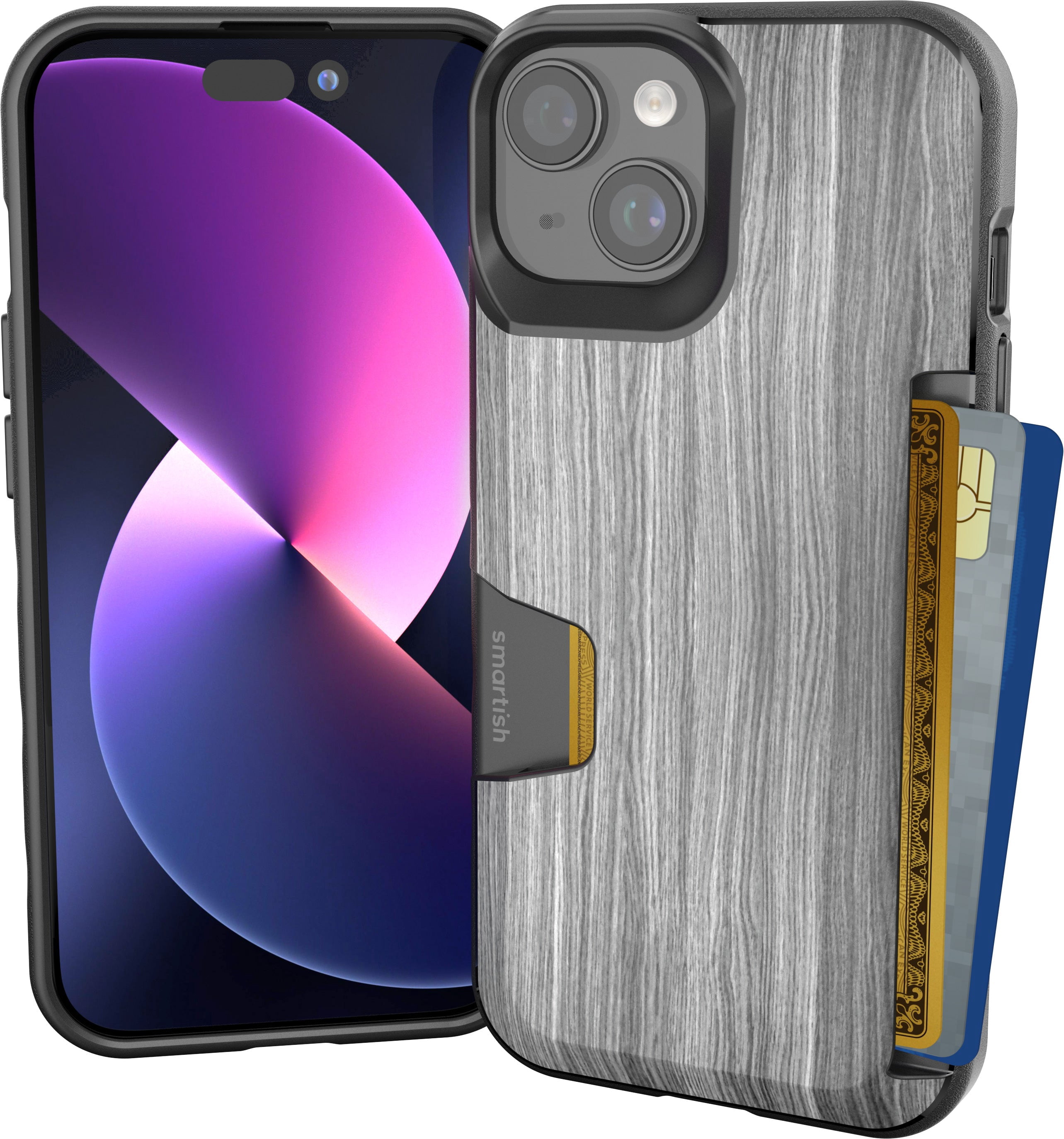 Smartish iPhone 15 Wallet Case - Wallet Slayer Vol. 1 [Slim ...