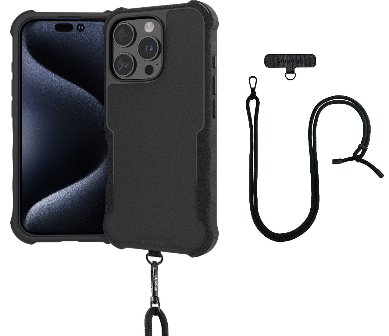 Smartish iPhone 16 Pro MagSafe Case with Crossbody Lanyard Strap ...