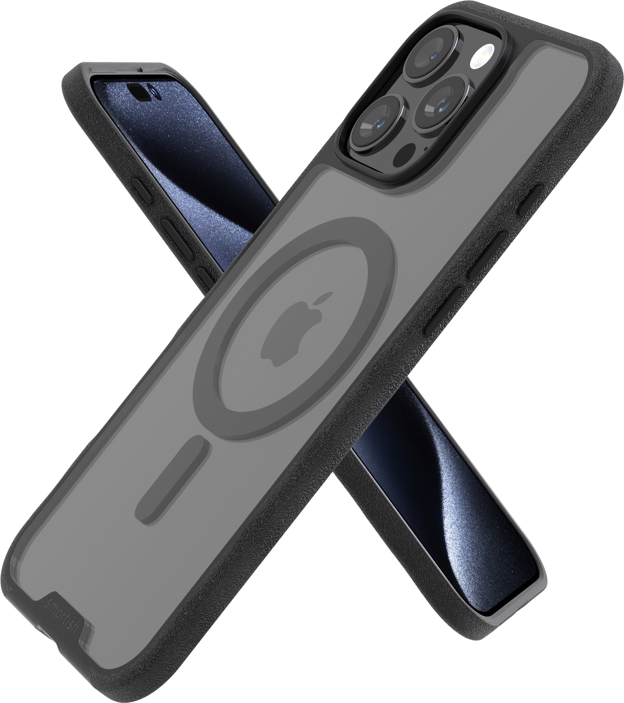 Smartish® iPhone 16 Pro Max Magnetic Case - Gripmunk Compatible with MagSafe [Lightweight ...