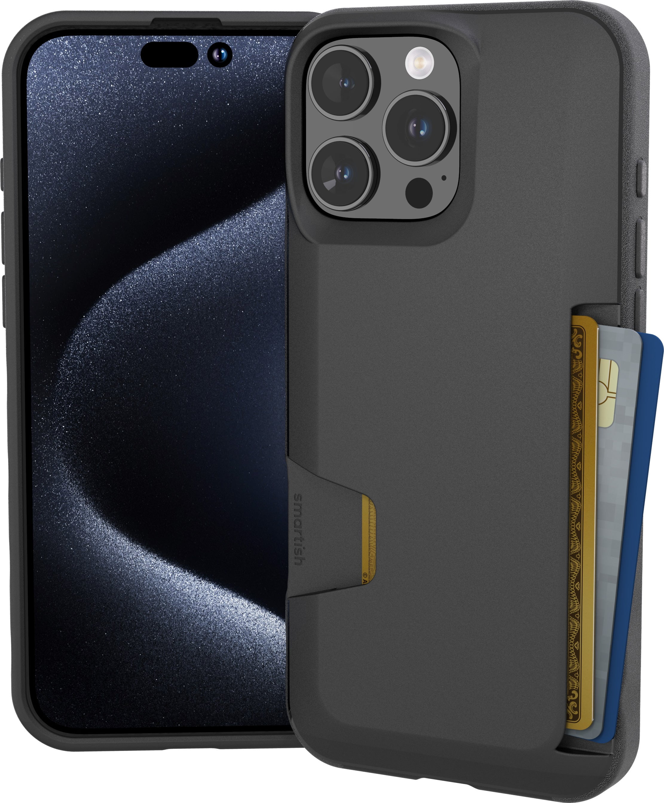 Smartish® iPhone 16 Pro Max Wallet Case - Wallet Slayer Vol. 1 [Slim ...