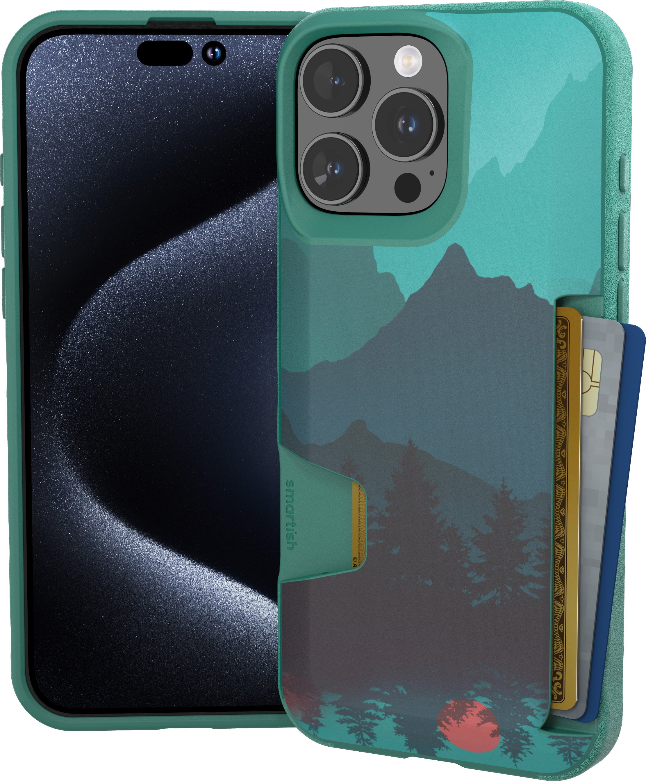 Smartish® iPhone 16 Pro Max Wallet Case - Wallet Slayer Vol. 1 [Slim ...