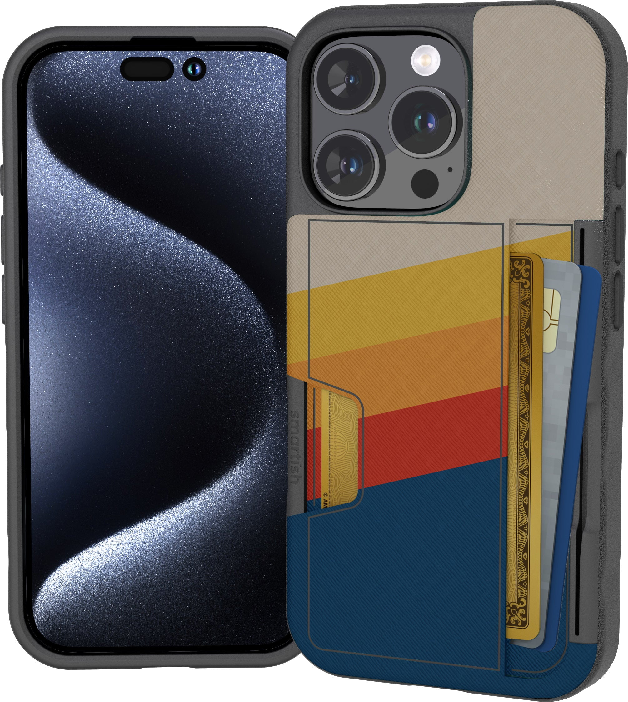 Smartish® iPhone 16 Pro Wallet Case - Wallet Slayer Vol. 2 [Slim ...