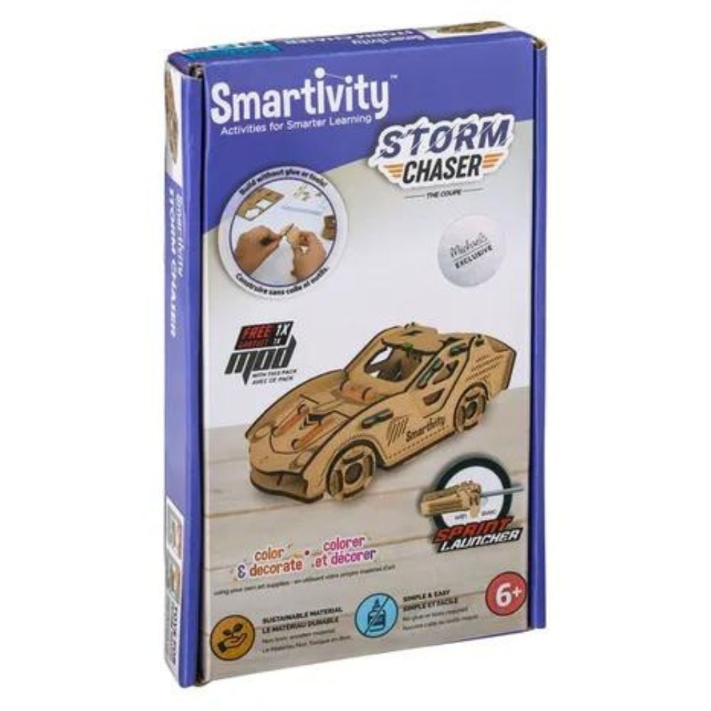 Smartivity Storm Chaser 3D STEM Learning Model Car Building Kit ...