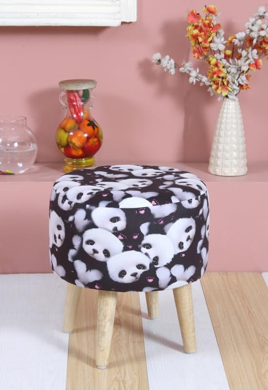 Smartkart Ottoman Pouffes Sitting Mudda Puffy Stool Dinning Chair for ...