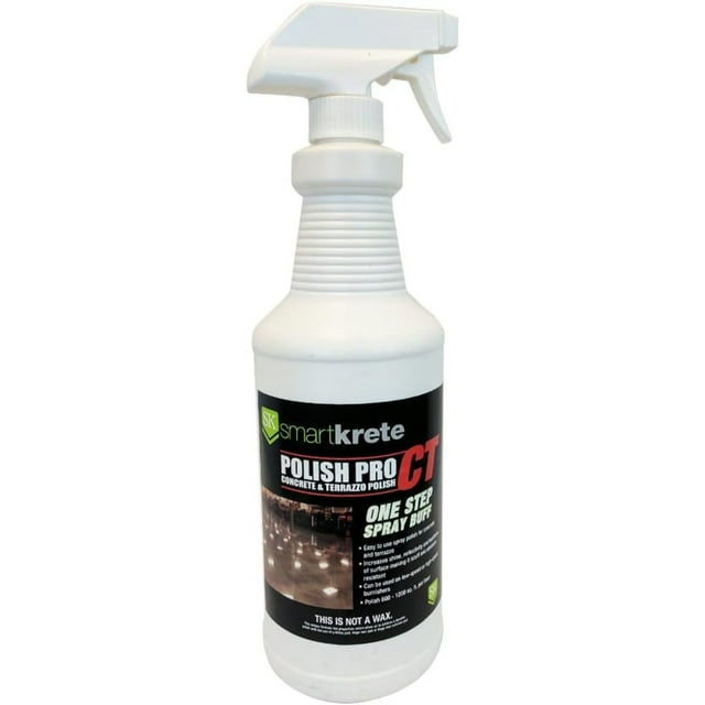 Smartkrete Polish Pro CT Spray & Buff Polish for Concrete & Terrazzo ...