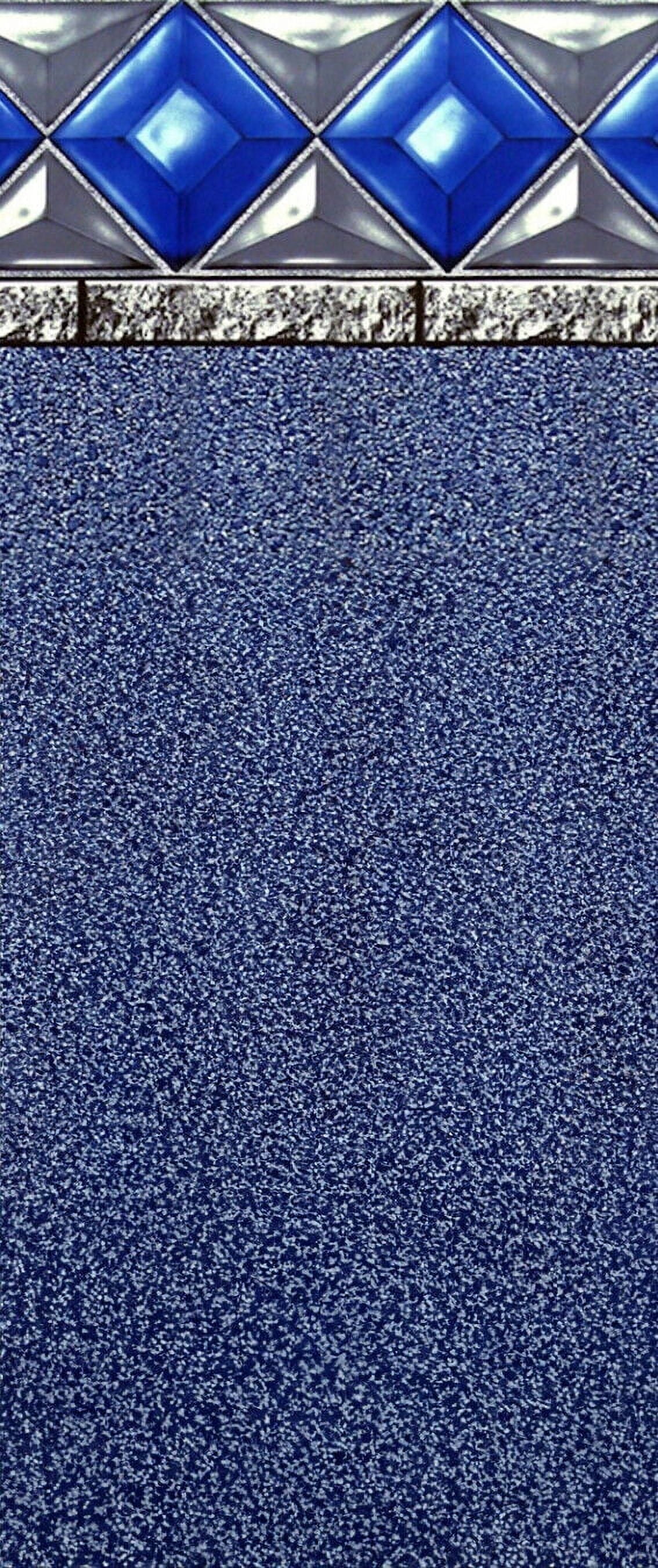 SmartLine 15' Round Blue Diamond Blue Speckle Standard Bead liner, 52 ...