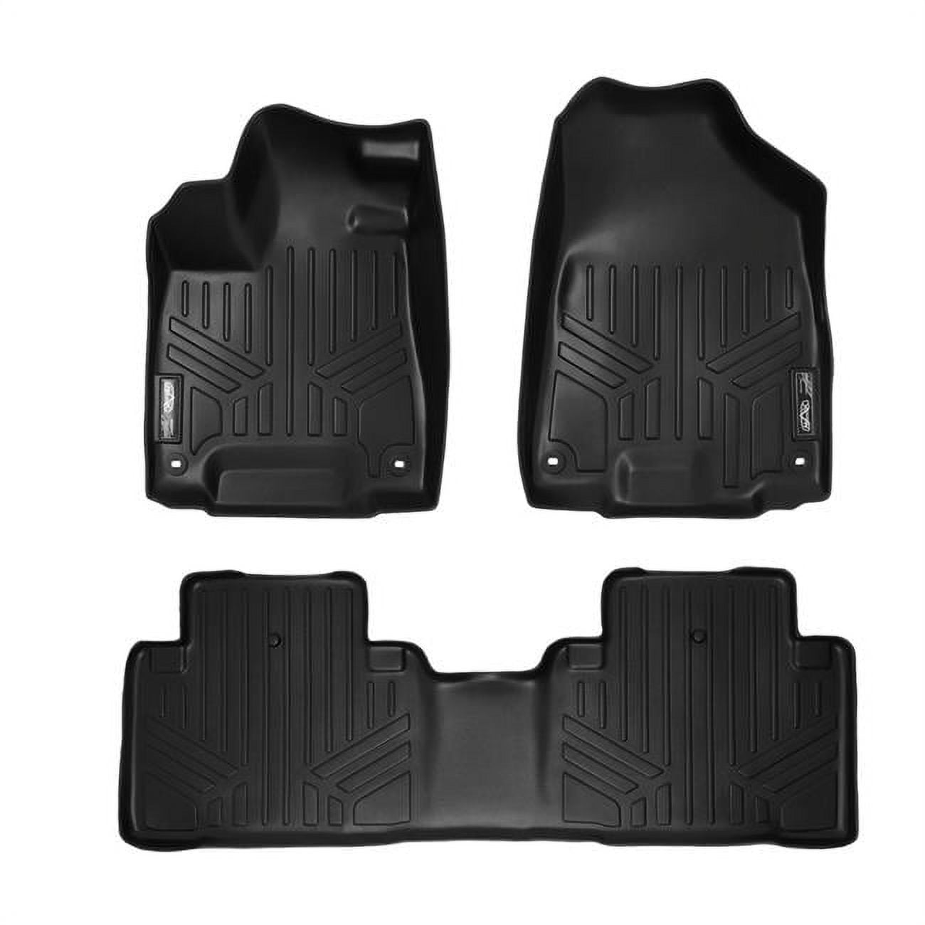 Smartliner SA0158-B0158 Custom Fit 2 Row Floor Mats Liner Set for 2014 ...