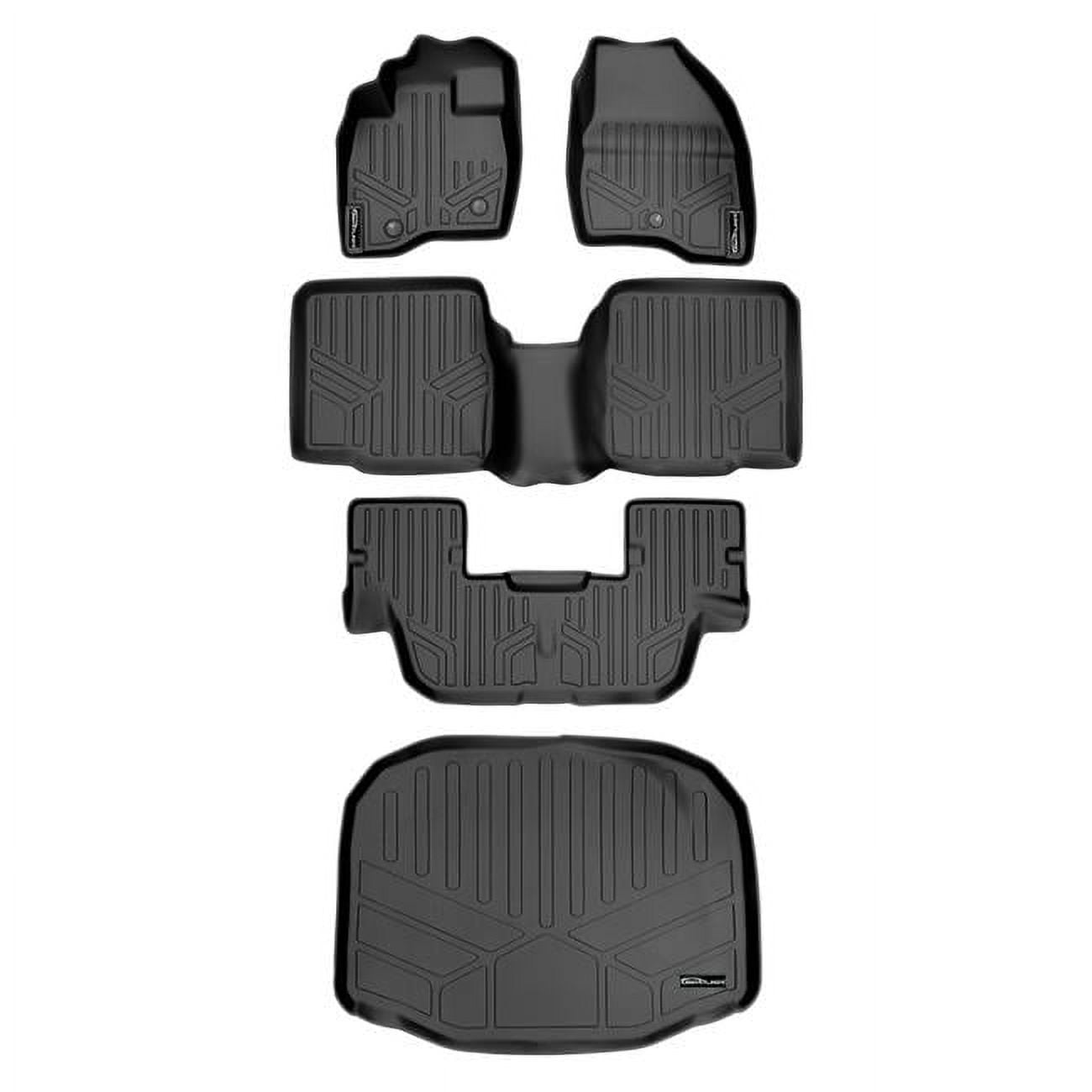 Smartliner SA0245-B0082-C0082-E0082 Custom Fit 3 Rows Floor Mats ...