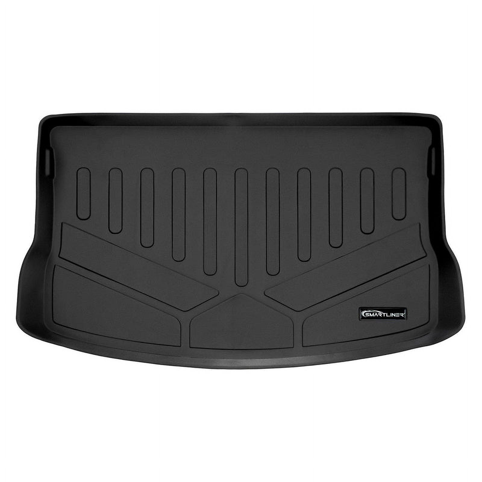 SMARTLINER All Weather Protection Custom Fit Black Cargo Liner Behind ...