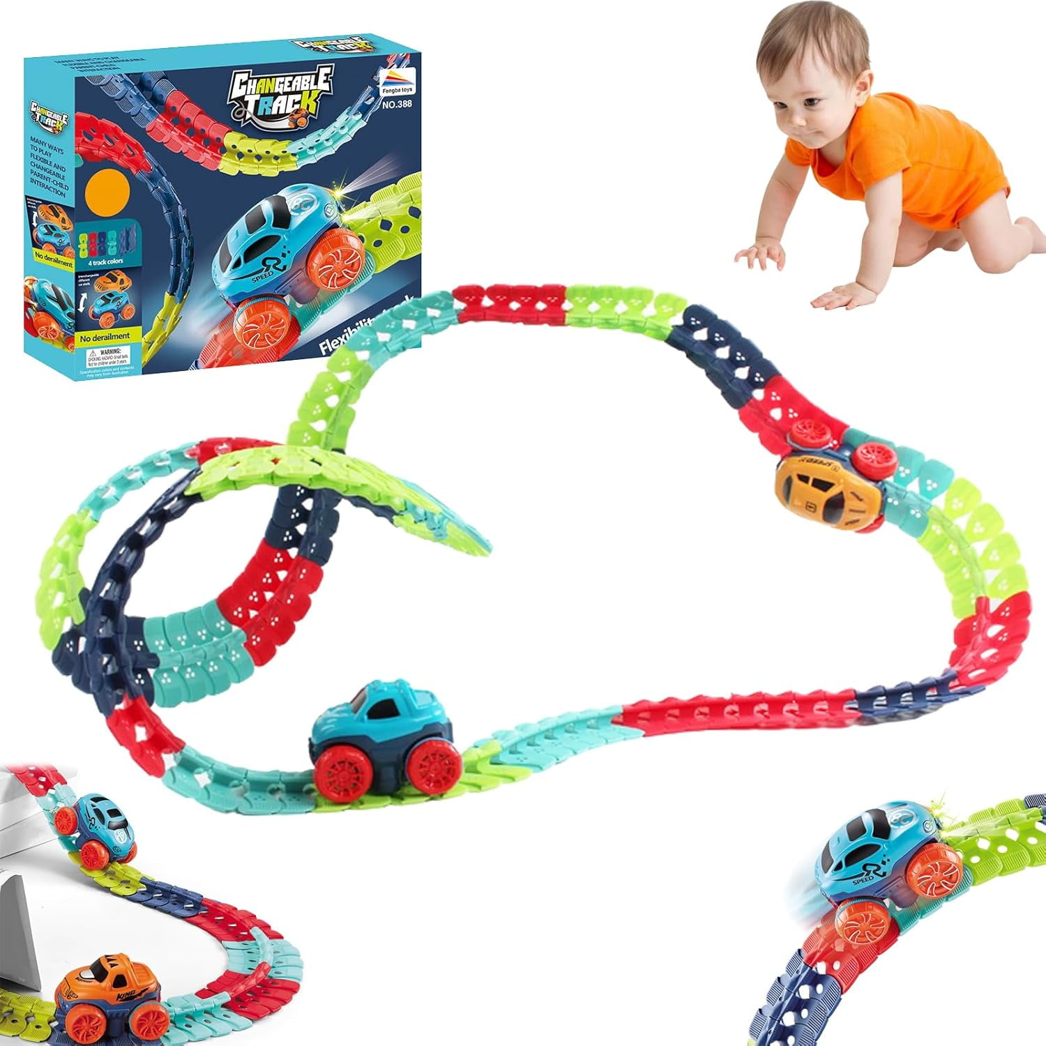 Smartoonkids Race Track, Smartoonkids Anti Gravity Race Track ...