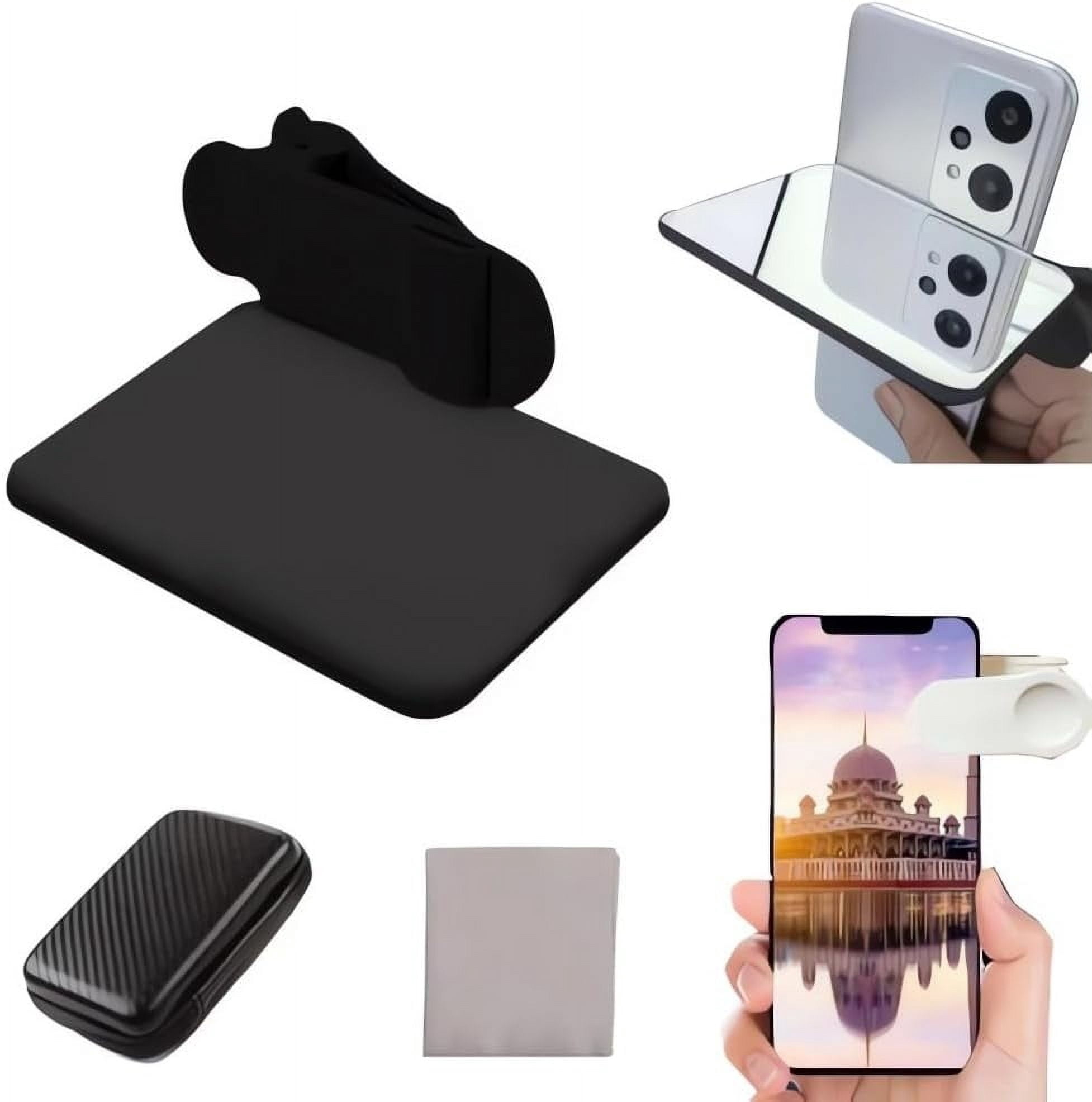 Smartphone Camera Mirror Kit, Adjustable Reflection Clip for Creative ...